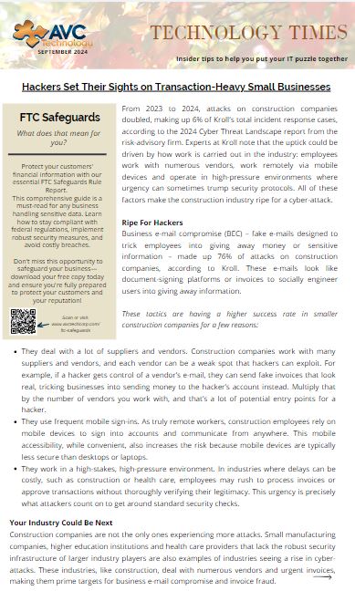 Newsletters | AVC Technology